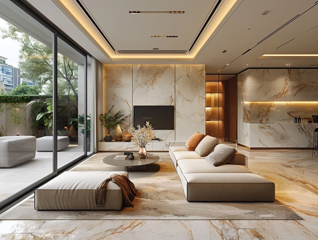 Marble Interior Design in Dubai | Radyinterior