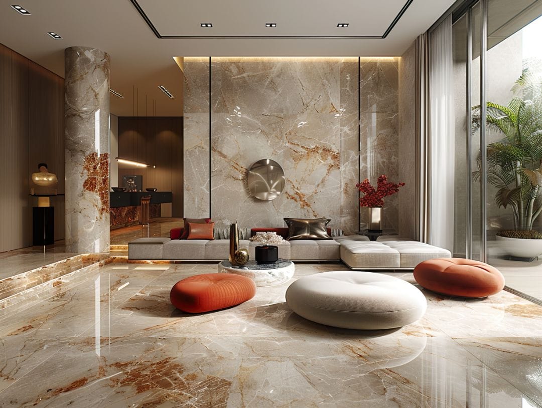 Marble Interior Design in Dubai | Radyinterior