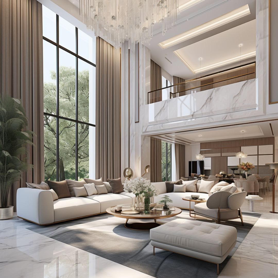 Contemporary Villa Interior Design Insights in the UAE