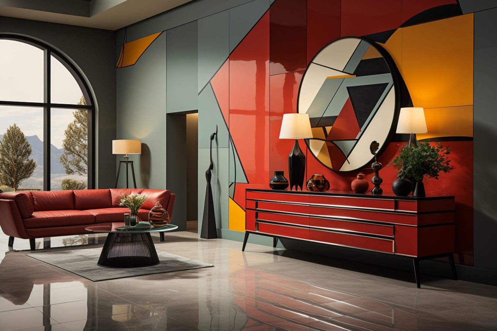 Retro interior design in Dubai - RadyInterior UAE