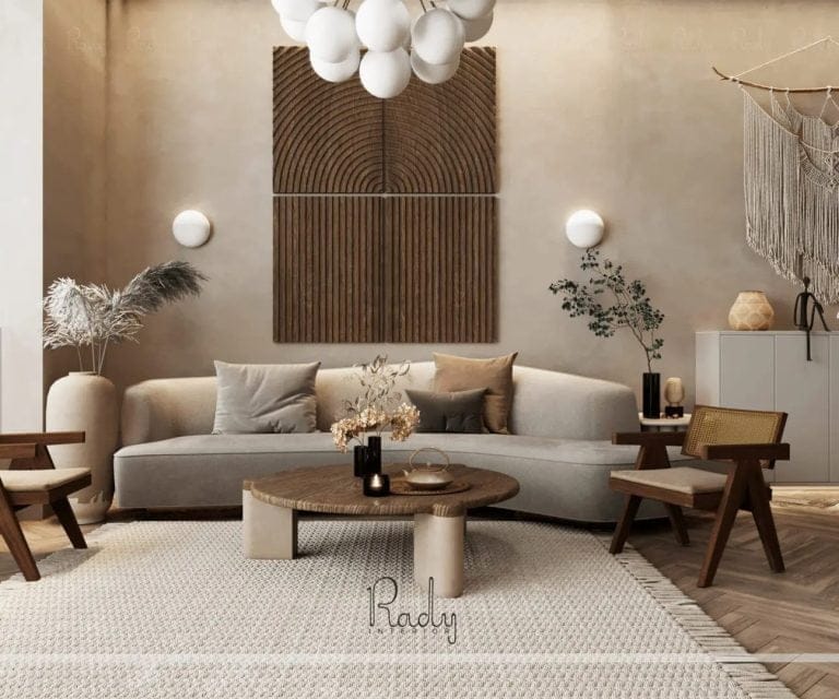 Living Room Interior Design | Interior Design Services in Dubai