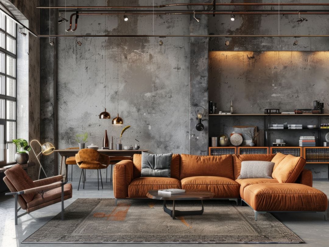 Industrial Style Interior Design Trends 2024 | RadyInterior