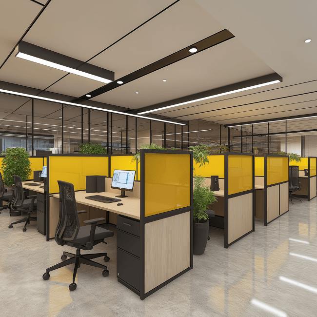 Open Space Office Interior Design Ideas | Radyinterior