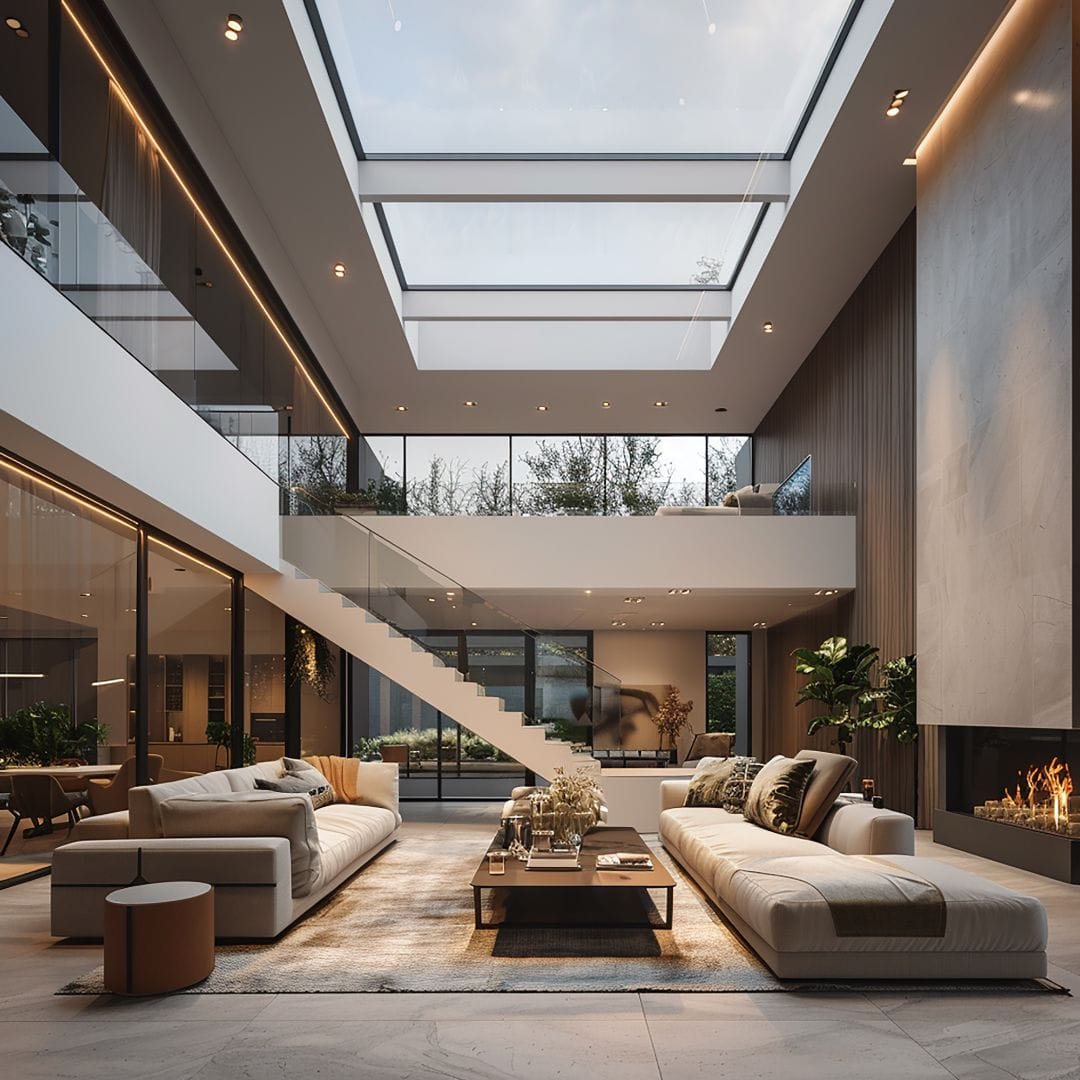 Modern Skylights in Interior Design Dubai | Radyinterior