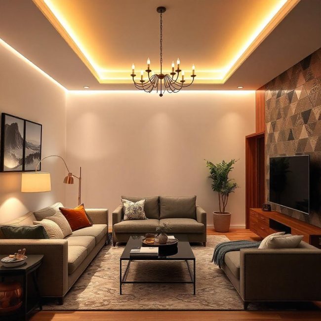 Cove Lighting Ideas for Home Interiors in UAE | Radyinterior