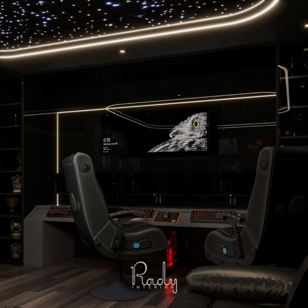 Gaming Room Interior Design Dubai | Luxury Interior Design Dubai