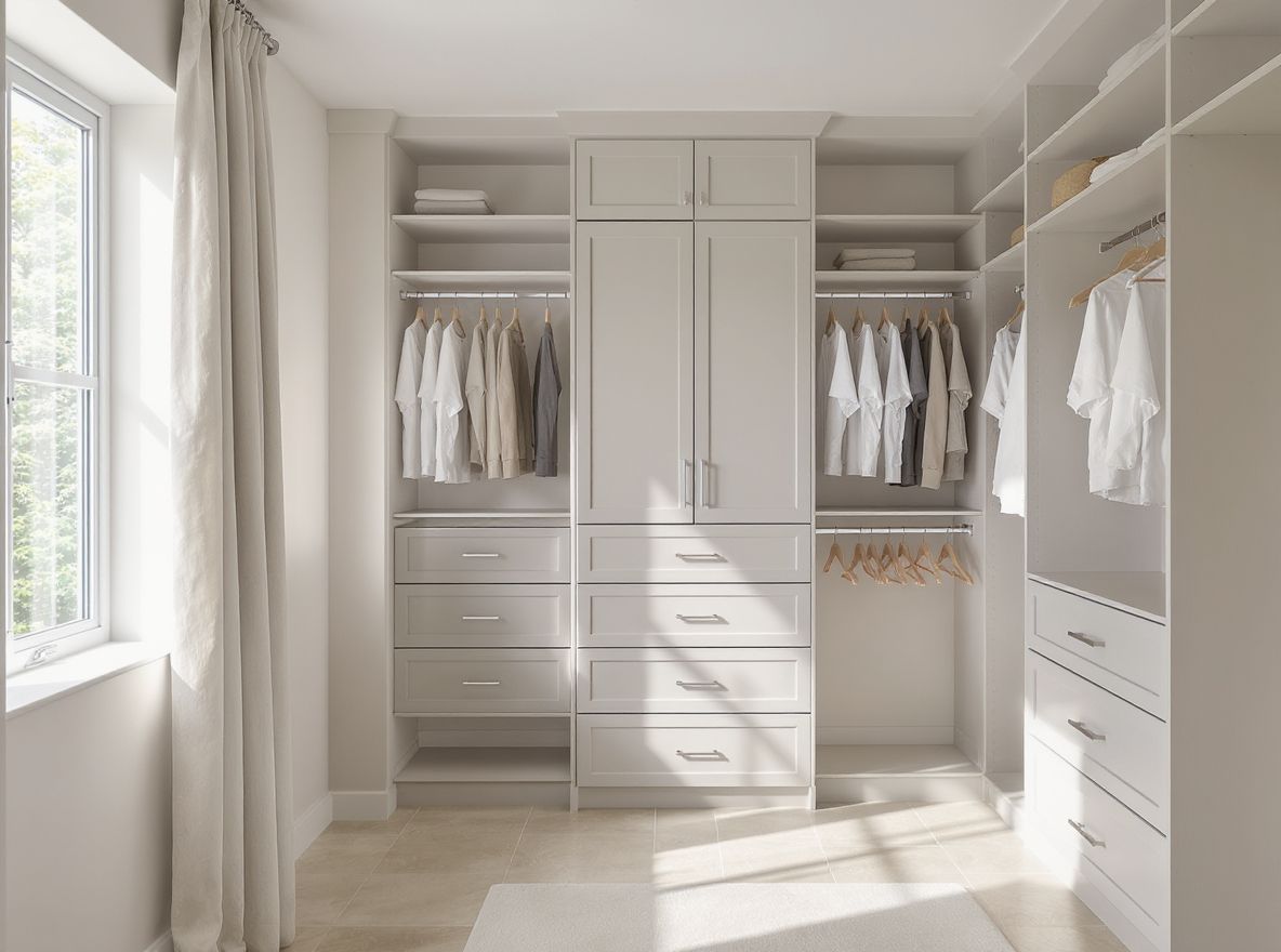 Modern Walk In Closet Ideas for a Luxurious UAE Master Suite