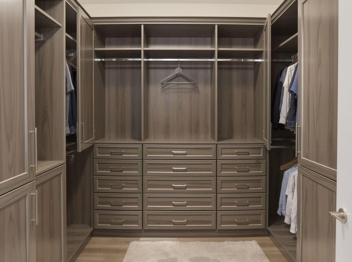 Modern Walk In Closet Ideas for a Luxurious UAE Master Suite